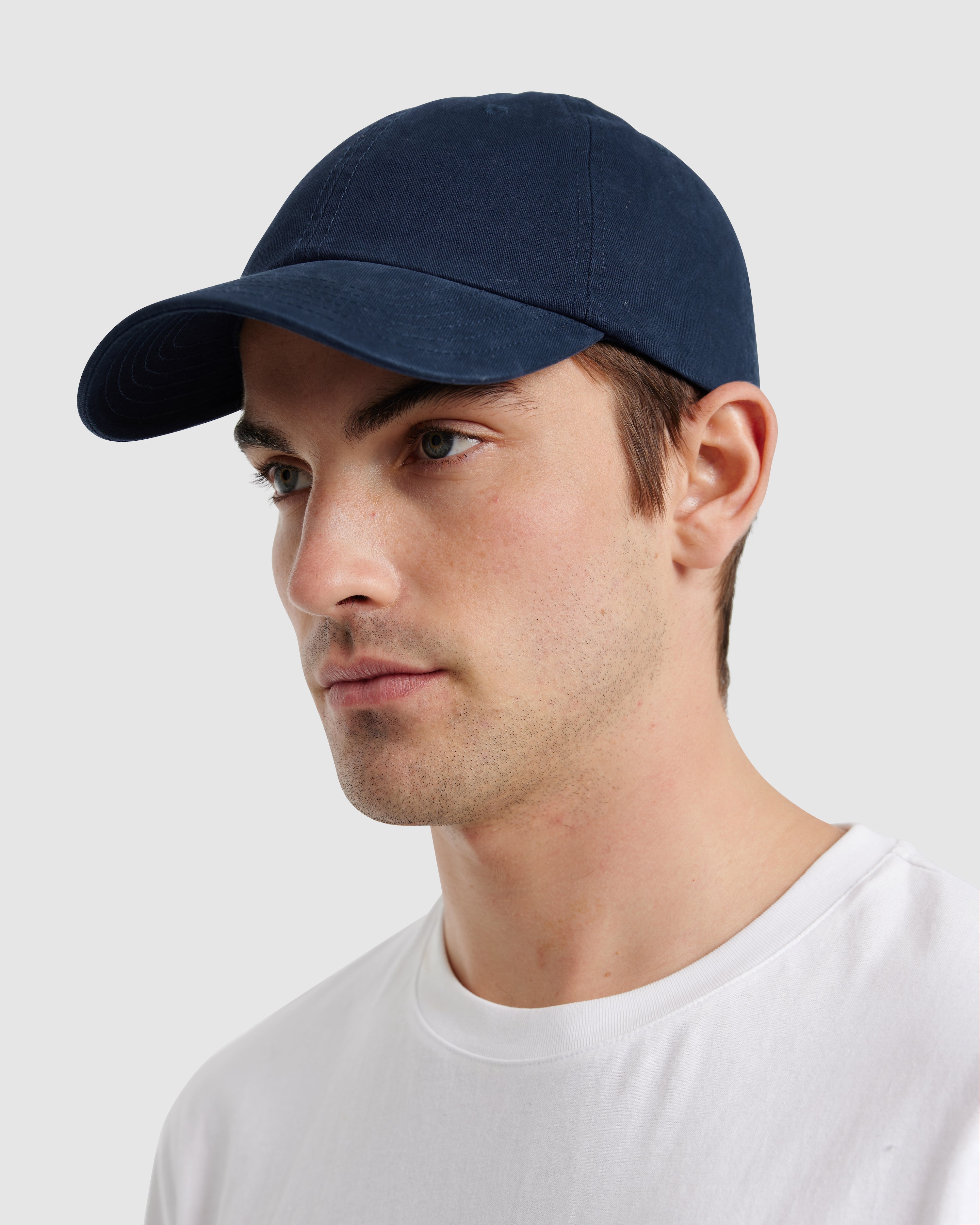 Cotton Twill Cap Navy – Custom by ORTC
