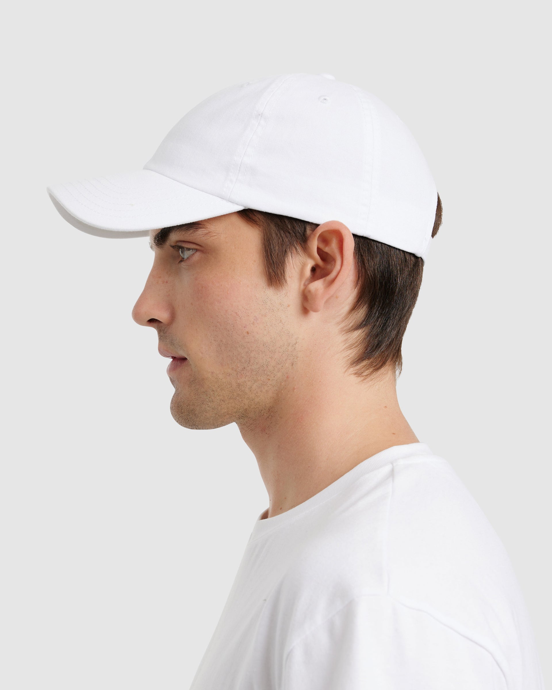 Cotton Twill Cap White – Custom by ORTC