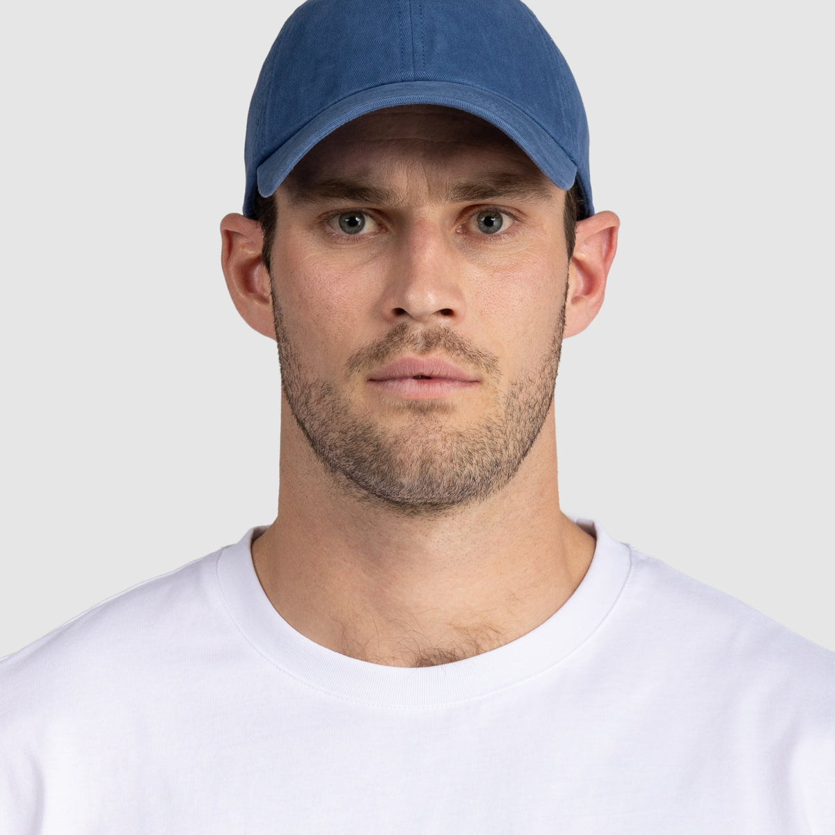 Cotton Twill Cap Sea Blue – Custom by ORTC