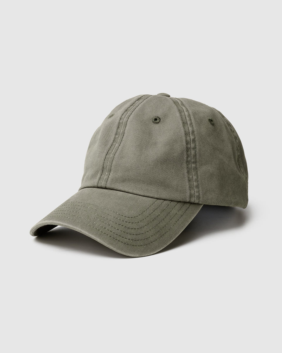 Cotton Twill Cap Light Olive – Custom by ORTC