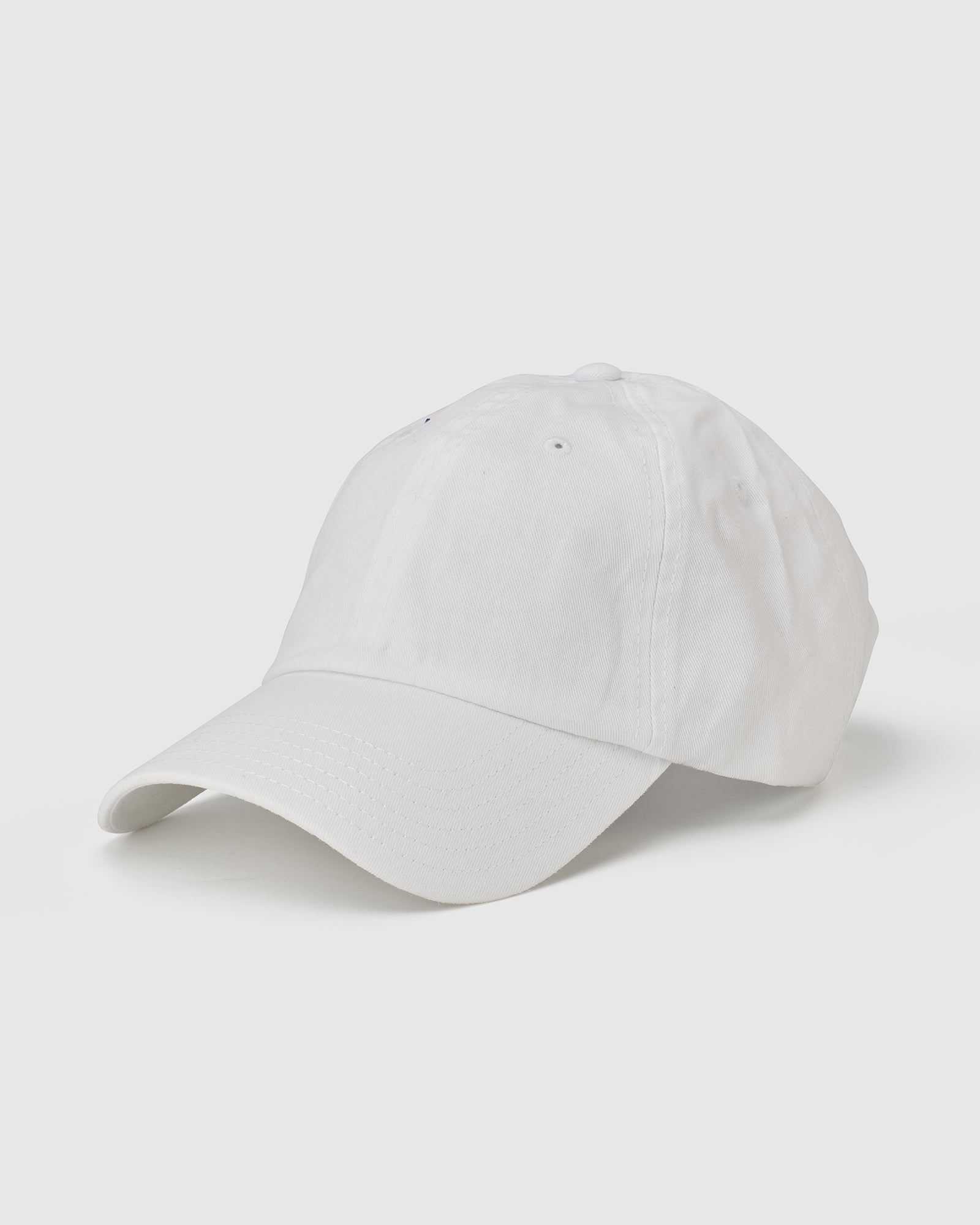 Cotton Twill Cap White – Custom by ORTC